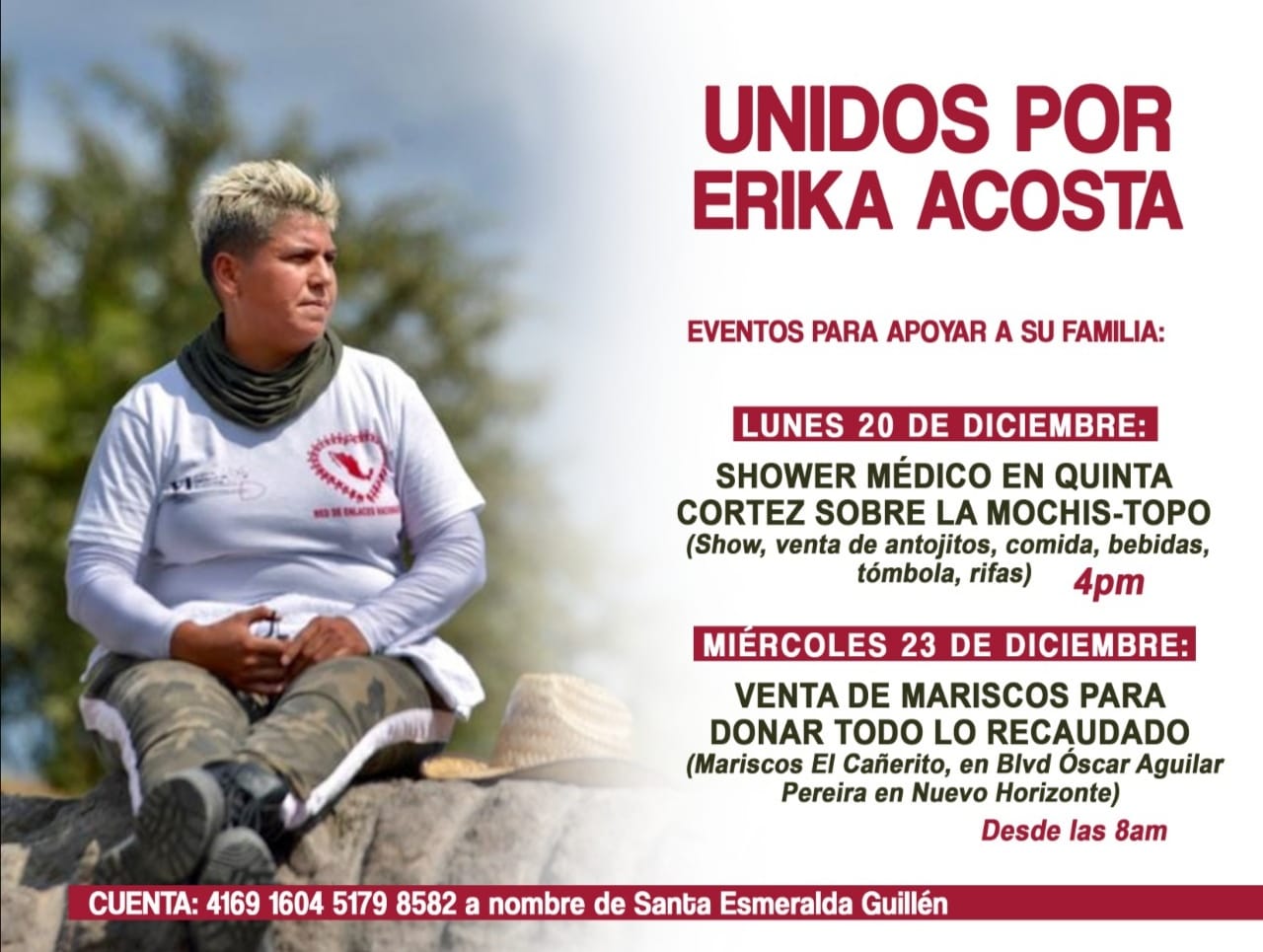 Invitan a shower Médico en honor a la activista Erika Acosta – elanalista