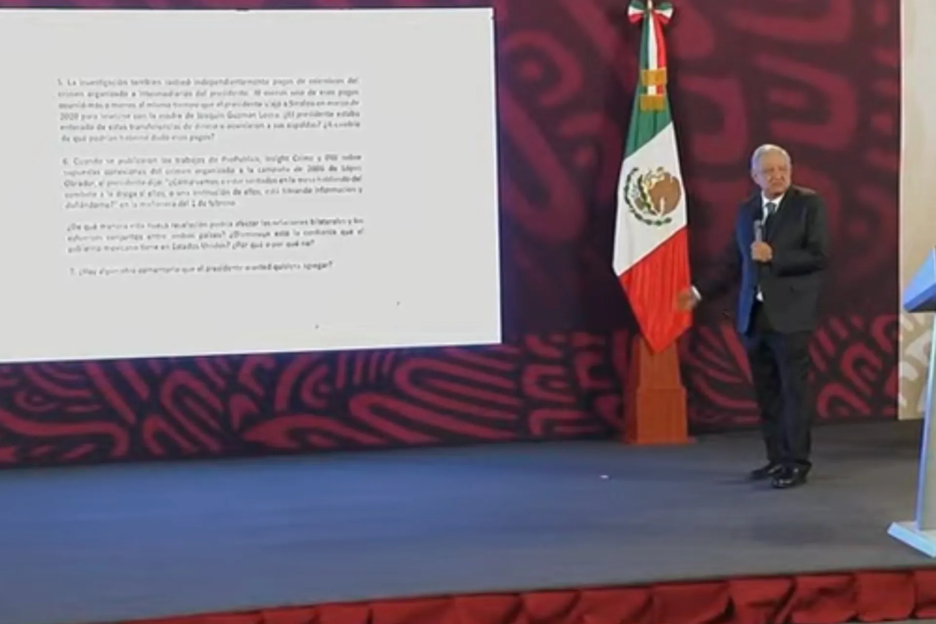 Amlo Vuelve A Mostrar Cuestionario De Periodista Del Nyt Pero Ahora
